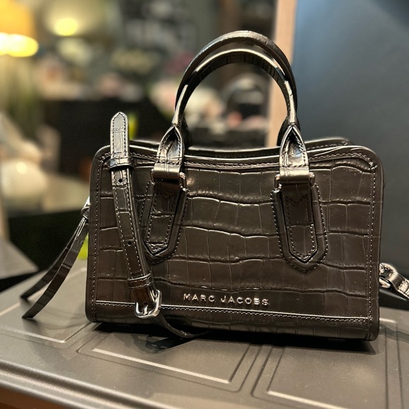 Marc Jacobs | Bags | Nwt Marc Jacobs Mini Cruiser Crocembossed Leather ...